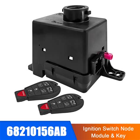 Wireless Ignition Node Module With Two Keys For Dodge Chrysler Jeep 68210156ab Mad Hornets