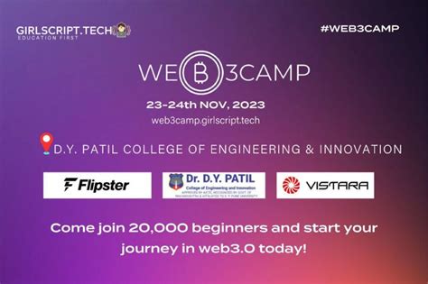 Web3 Techeducation Girlscriptfoundation Web3 Educationfirst Dypatil Girlscript Sahil Taksal
