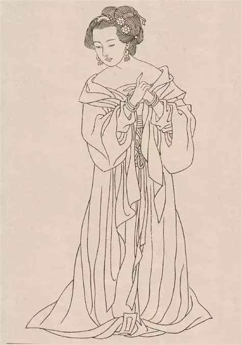 唐代工笔人物白描 工笔人物白描现代 工笔人物白描 第5页 大山谷图库