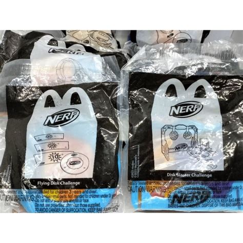 Sealed Mcdo N E R F Challenge Games Shopee Philippines