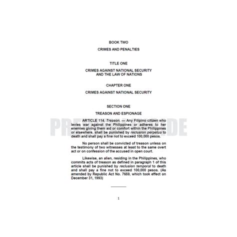 Commentaries On Criminal Law Revised Penal Code Book 2 Part 1 Centralbooks