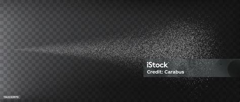 분무기 또는 연기의 투명 한 물 분무 안개 먼지 입자를 페인트 벡터 일러스트 에어로졸 통에 대한 스톡 벡터 아트 및 기타 이미지 에어로졸 통 질감 분무기 병 Istock