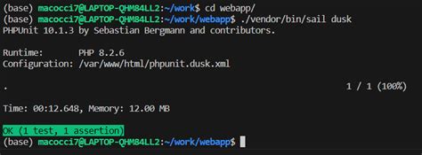 Laravel Duskの起動時のトラブル対応 Macocci7s Blog