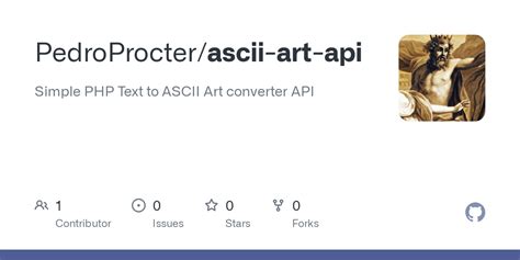 Github Pedroprocterascii Art Api Simple Php Text To Ascii Art