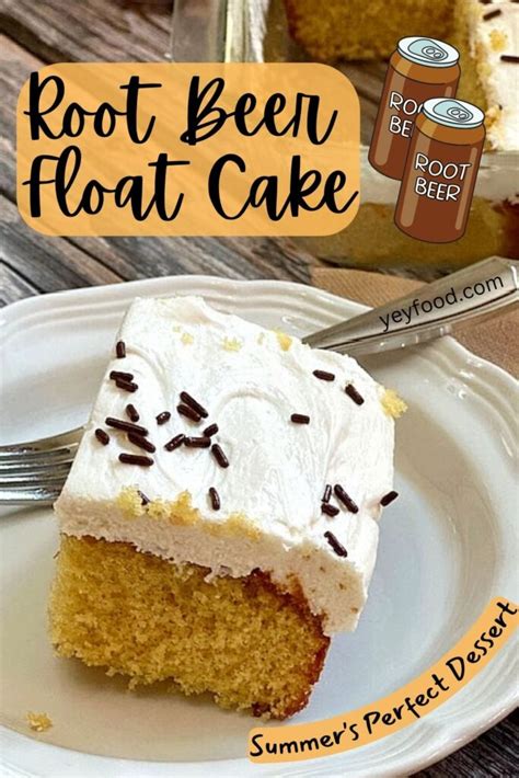 Root Beer Float Cake Is The Perfect Summer Dessert