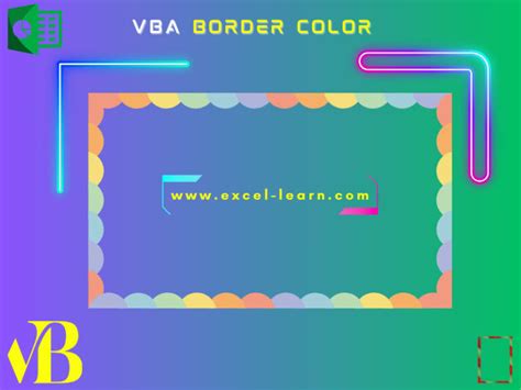 Set Border Color Of Excel Cells By Vba Colorcolorindex