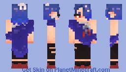 Splatoon Frye Minecraft Skin