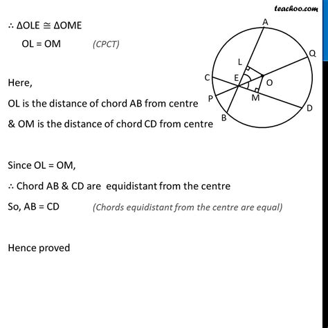 Example If Two Intersecting Chords Of A Circle Make Examples