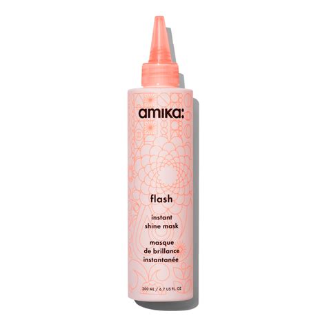Amika Flash Shine Mask 6 7oz Smooth Soft Frizz Free Hair Salonrougeca