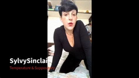 Checking My Temperature And Inserting Suppository WMV QueenSinclair Fetish Mall Clips Sale