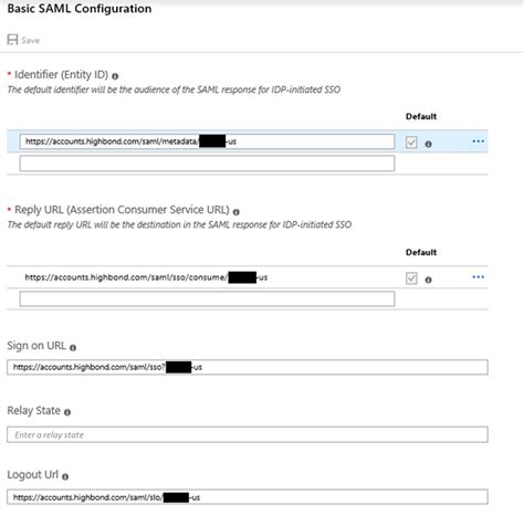 Microsoft Azure Idp Sso Configuration