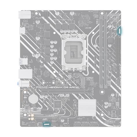Prime H610m K D4 Argb｜motherboards｜asus Global