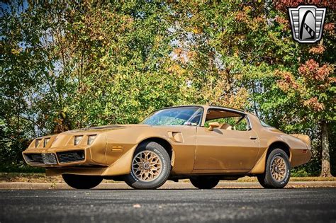 Gold 1979 Pontiac Firebird Trans Am Bored 455 Engine V8 Automatic Available No Used Pontiac