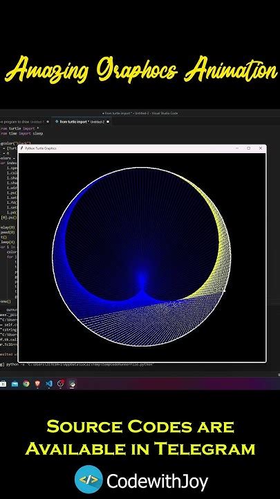 Amazing Graphics Animation In Python Turtle Youtube
