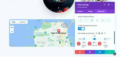 How To Expand Your Map Module On Scroll With Divis Scroll Effects