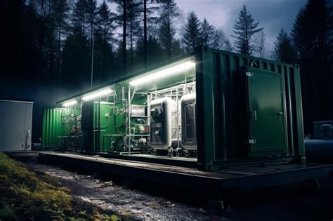 Premium Ai Image Renewable Energy Powered Plant Generative Ai