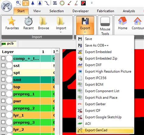 Gencad Importexport Pcb Investigator