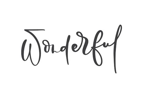 멋진 벡터 손 그린 문자 긍정적 인 견적 명함 배너 포스터에 대한 서예 영감과 동기 부여 텍스트 슬로건 개념에 대한 스톡 벡터 아트 및 기타 이미지 Istock