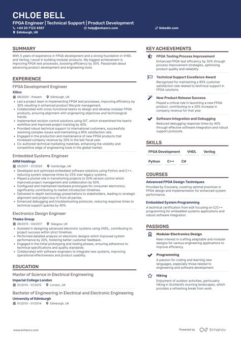 Computer Science CV Examples Guide For Computer Science CV Examples Guide For