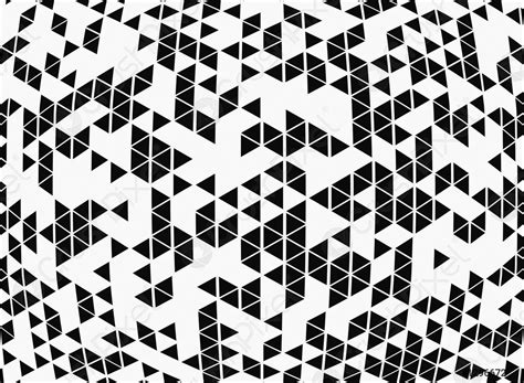 Abstract Black And White Geometric Pattern Design Background Of Modern Stock Vector 1296672