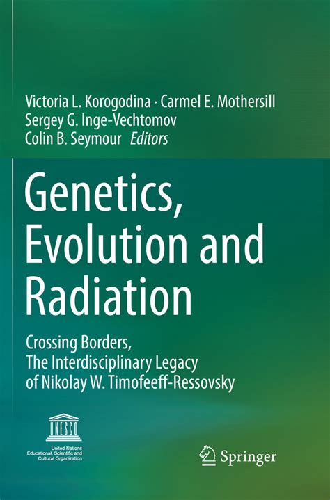 Genetics Evolution And Radiation Herausgegeben Von Korogodina