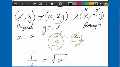 Transformations And Matrices Combining Transformations 7c Youtube