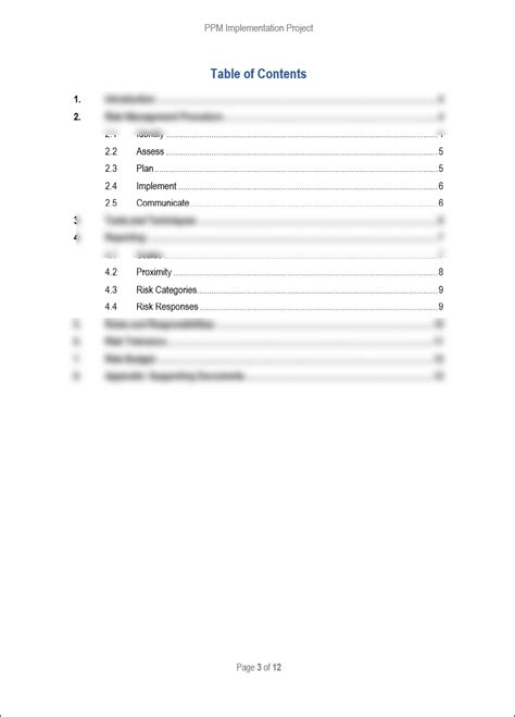 Risk Management Toolkit Techno Pm Project Management Templates Download