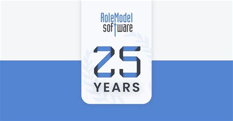 Rolemodel Celebrates 25 Years In Business Rolemodel Software