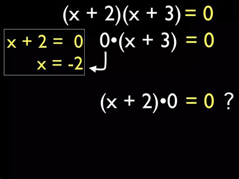 Solving Trinomial Equations With Negatives X Coefficient Ppt