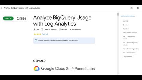 Analyze Bigquery Usage With Log Analytics Lab Solution Arcade2025