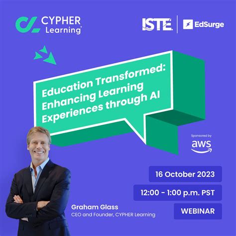 Cypher Learning On Linkedin Ai Education Aiineducation Panelist