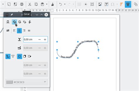 How To Fit Curving Text On A Curved Line Or Shape In Writer English