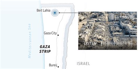 How Israels Proposed Buffer Zone Reshapes The Gaza Strip Wsj