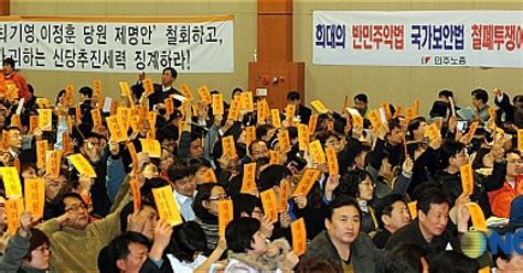 2008 민주노동당 임시 당대회