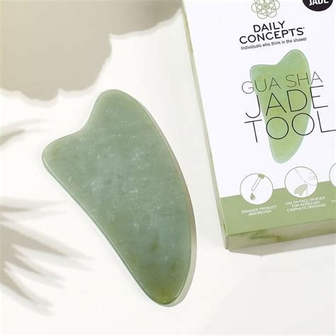 Daily Concepts Jade Gua Sha Facial Tool