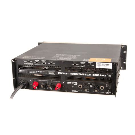 Crown Macro Tech 5002 Vz Amplifier ⋆ Cue Sale