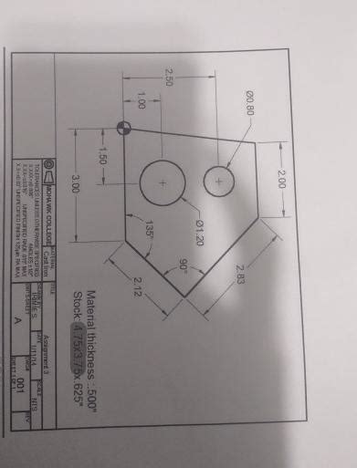 Solved Provide Solution In CNC Code Conventional Milling1 Chegg Com