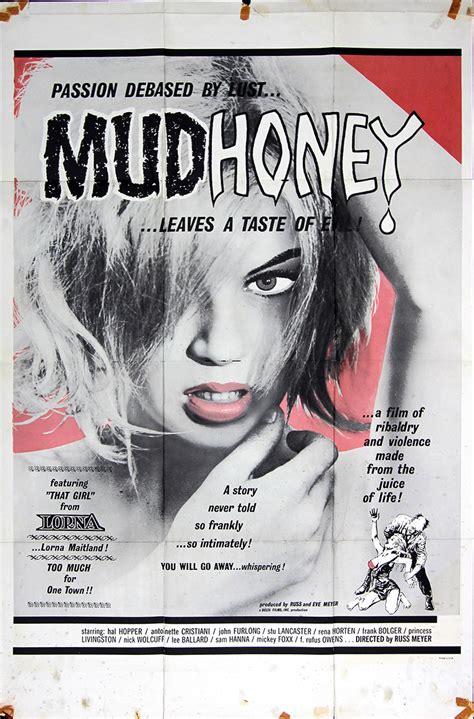 Russ Meyer Director Mudhoney 1965 One Sheet Poster Walterfilm