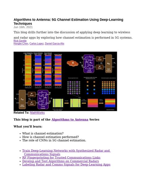 Algorithms To Antenna Pdf Modulation Radar