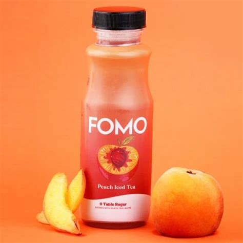 Fomo Peach Iced Tea Plastic Box Packaging Size Pack Of 24 At Rs 35 Pcs In Delhi