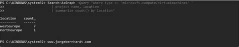 Run Azure Resource Graph Queries Using Azure Powershell · Jorge Bernhardt