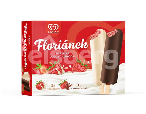 Algida Floriánek V Kakaové A Bílé Polevě Multipack 6x45ml Eisberg