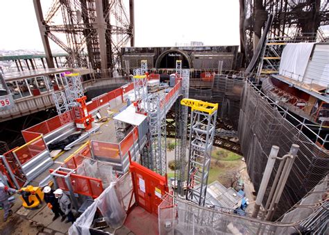 Eiffel Tower S First Floor Overhaul Nears Completion