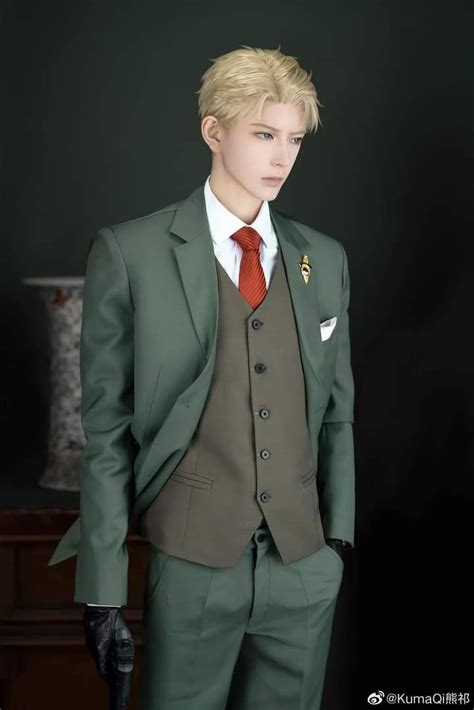 Loid Forger Cosplay Kumaqi ♡ Cosplay Outfits Male Cosplay Easy