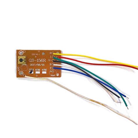 BNF 4Ch Rc Remote Controller Transmitter And Receiver Circuit Board Radio System Amazon In