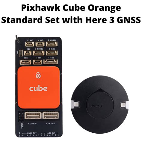 Pixhawk Cube Orange Standard Set With Here 3 Gnss Insightfpv