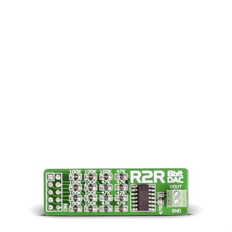R2r Dac Board 8 Bit Digital To Analog Converter R 2r Network