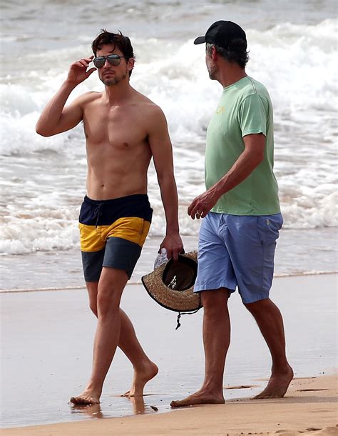 8 Magical Photos Of Matt Bomer At The Beach