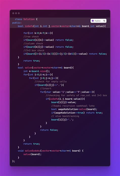Resolved Sudoku Solver Problem On Leetcode Himanshu Sahu Posted On