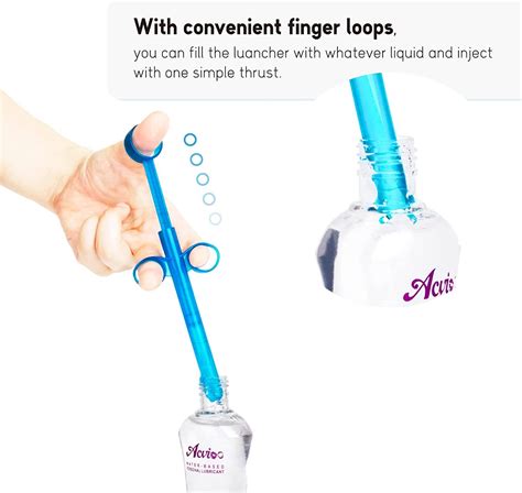 2x Lube Personal Lubricant Water Based Sex Lubricant Launcher Injector Women Men EBay